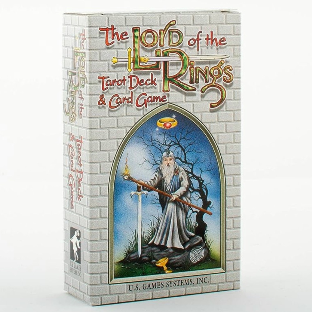 Lord Of The Rings Tarot & Card Game Vintage Item - Gem